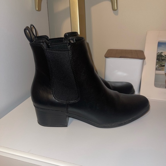 a new day | Shoes | 85 A New Day Black Chelsea Boots With Low Heel ...